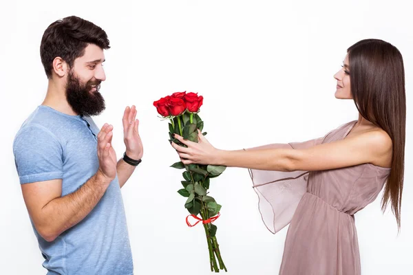 Man rejecting woman Stock Photos, Royalty Free Man rejecting woman ...