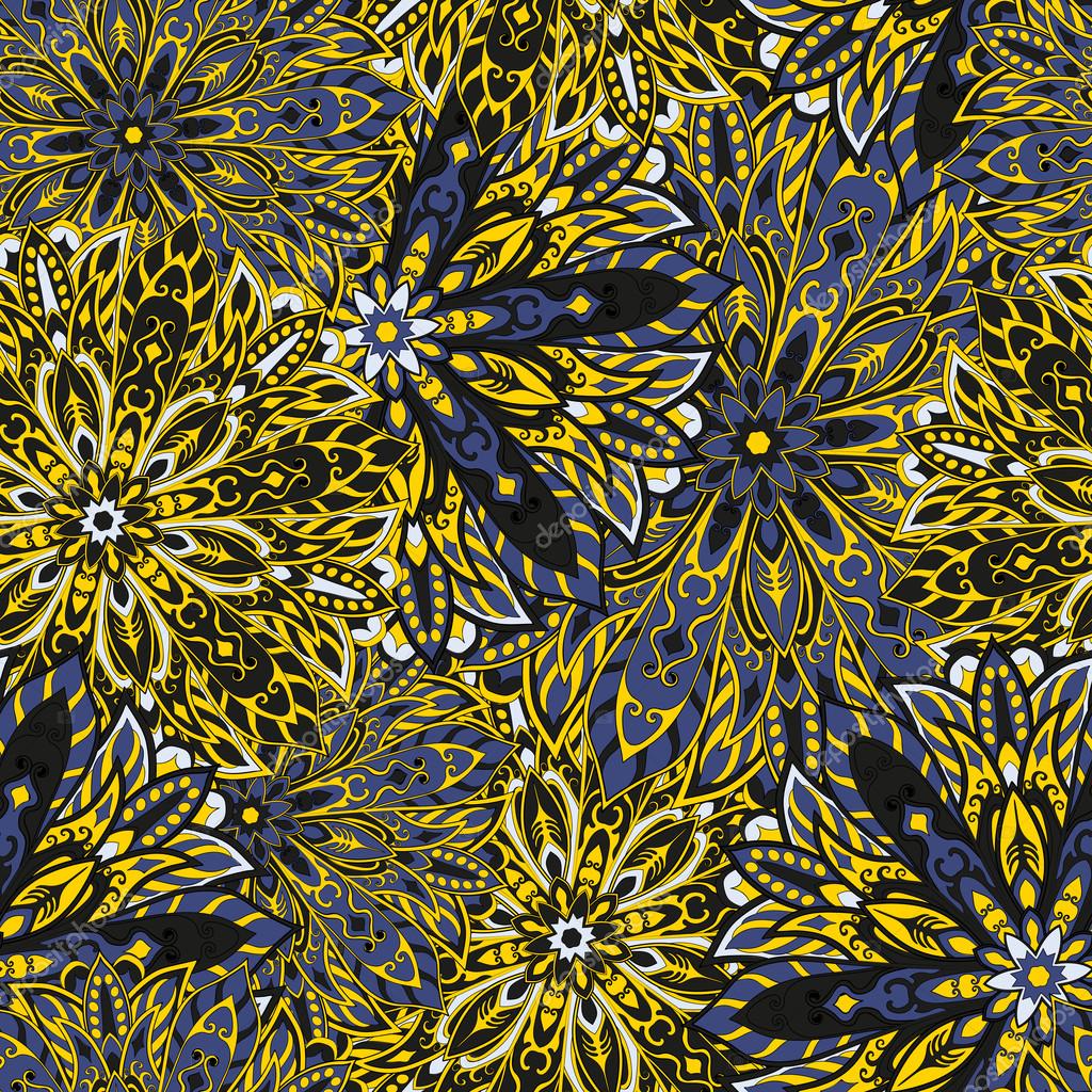 Seamless mandala pattern Stock Vector Image by ©Kakapo_Studio #105637910