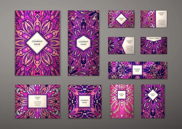 Big templates set. Stock Vector by ©Kakapo_Studio 107466562