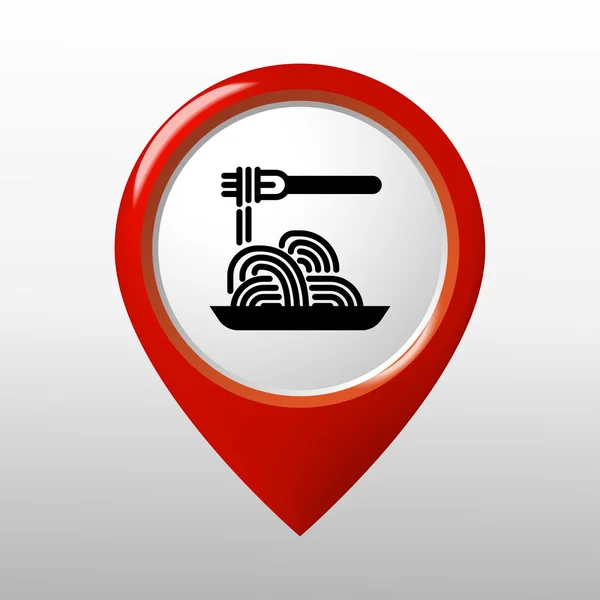 Spaghetti icon. spaghetti sign — Stock Vector © Salamzadeh #114590152