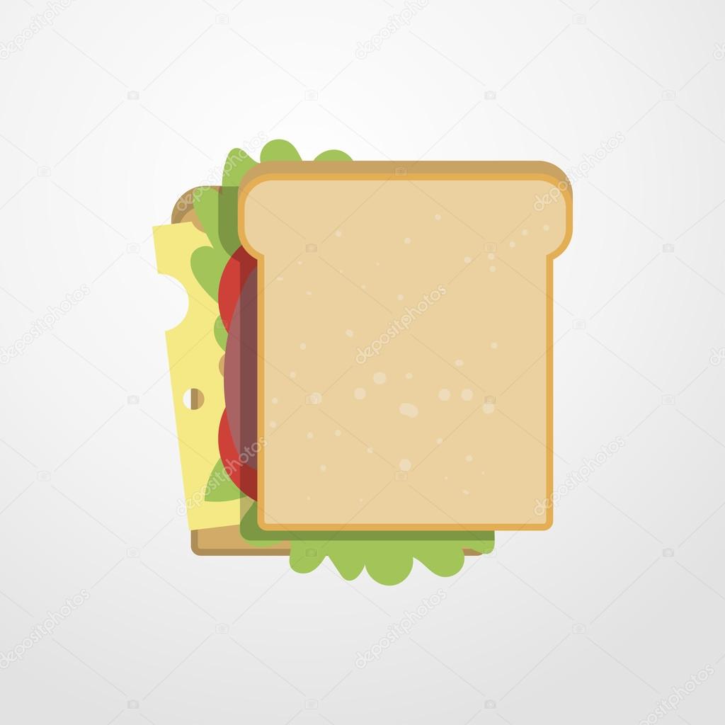 Sandwich icon. sandwich sign Stock Vector by ©Salamzadeh 114592876