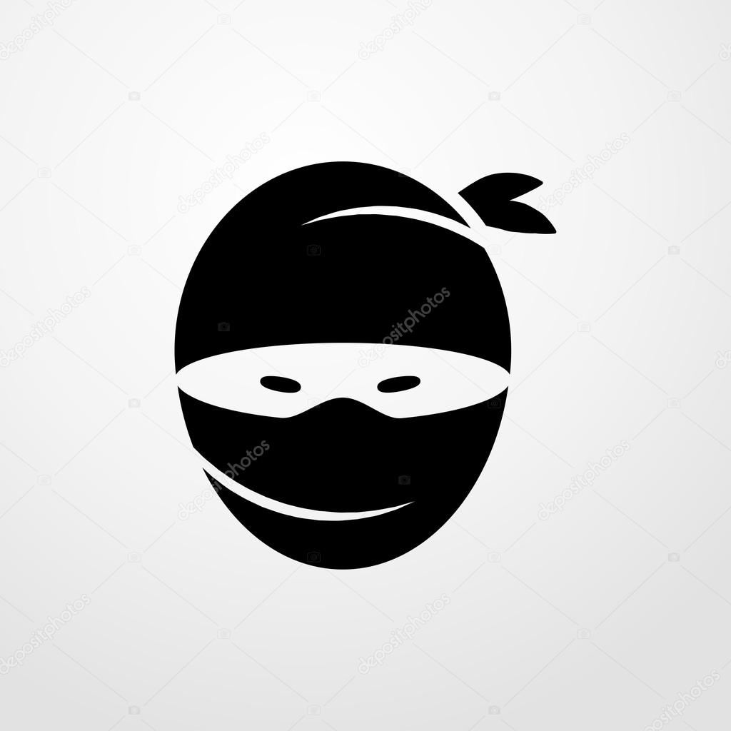 Ninja Face Vector