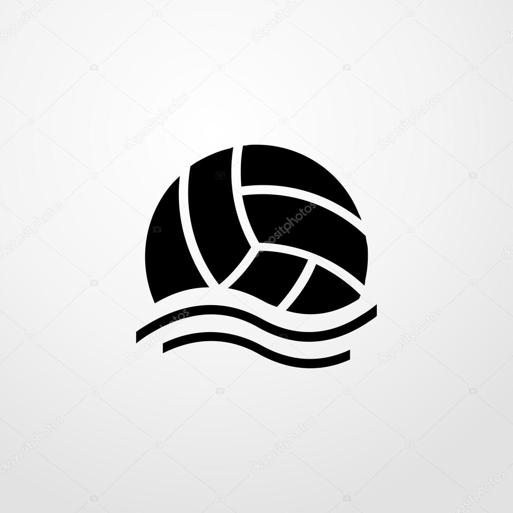 Water polo ball icon. flat design Stock Vector Image by ©Salamzadeh ...