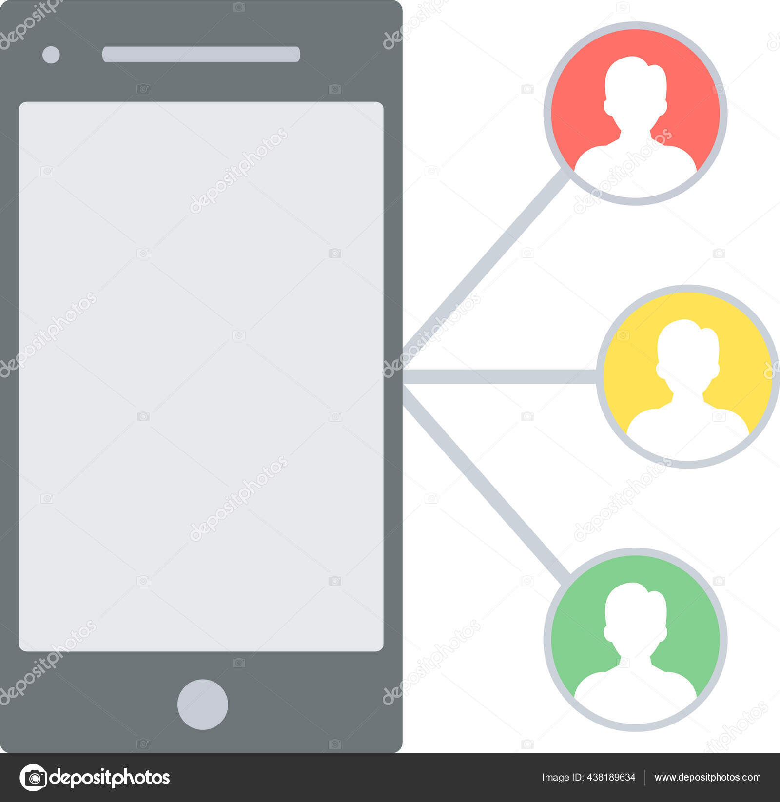 Chat Vector Icon Modern Simple Vector Illustration Stock Vector by ...