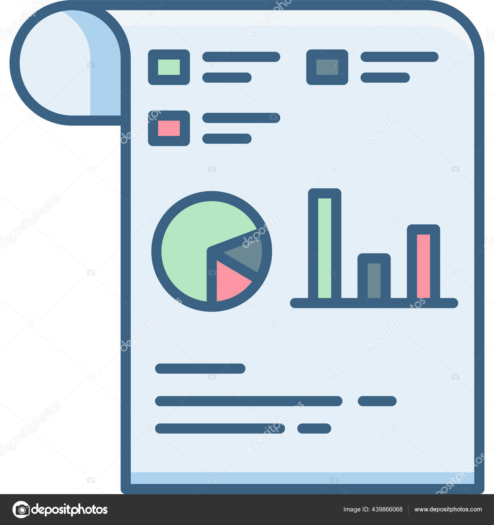Diagrama Vector Icono Moderno Simple Vector Ilustración Vector de stock ...