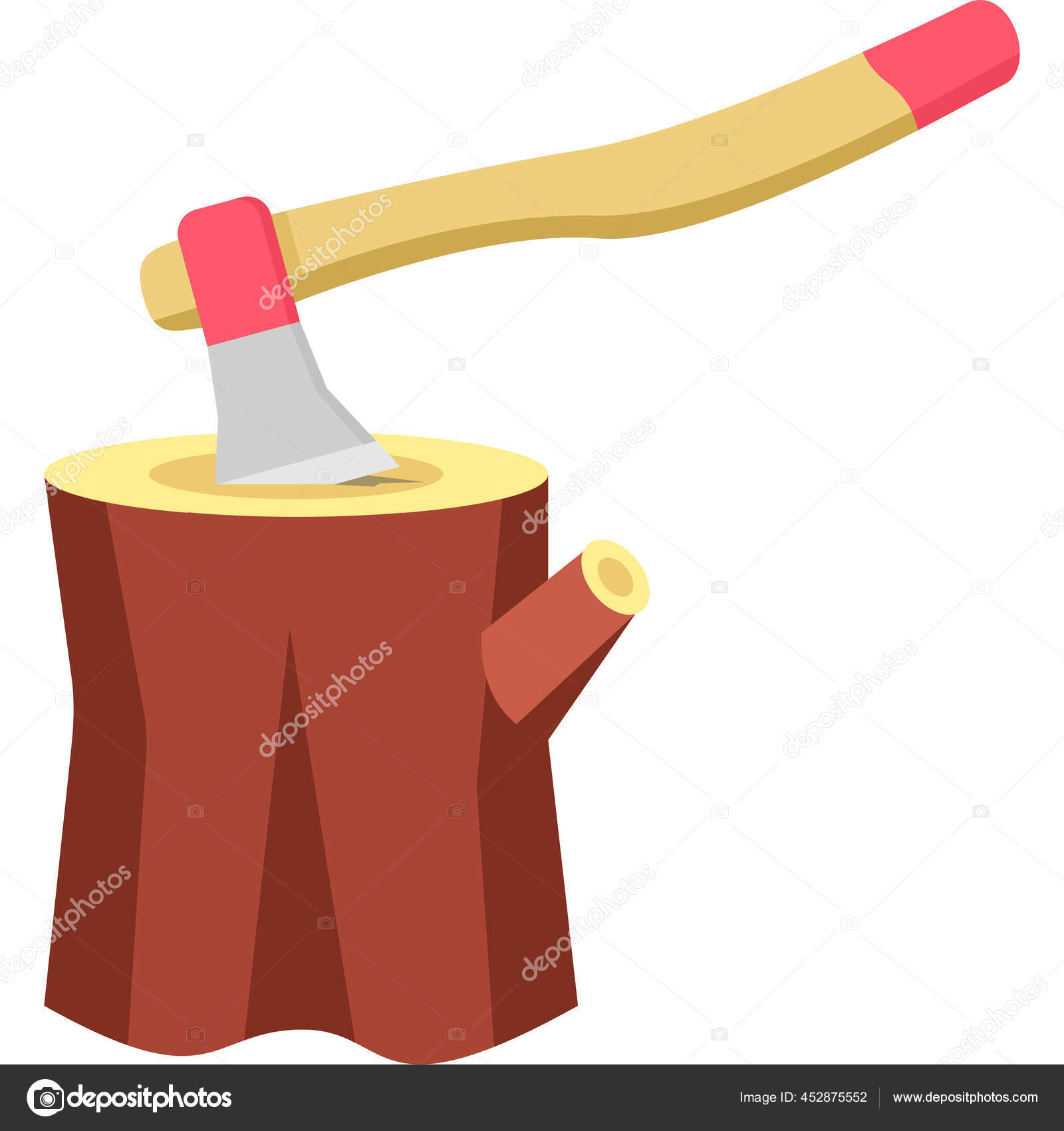 Ilustrasi Vektor Dari Kapak Kartun Vektor Stok oleh ©popcornarts 452875552