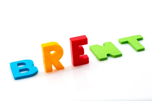 Concept of Education. English alphabet letters on a white background ...