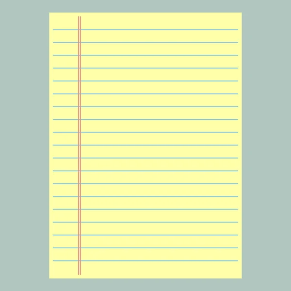 Yellow Notepad Background