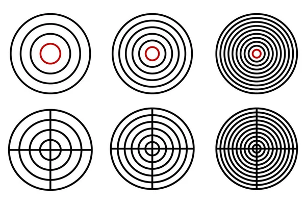 Imagens vetoriais Círculos alvo | Depositphotos