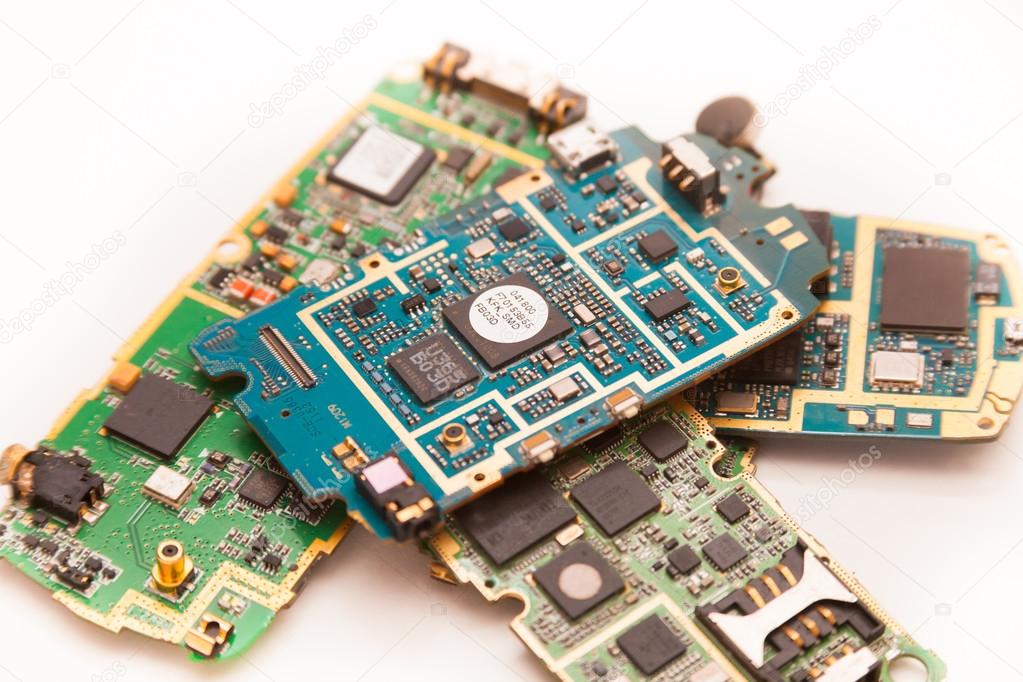 Mobile phones electronic boards Stock Photo by ©ivlitinsky.gmail.com ...