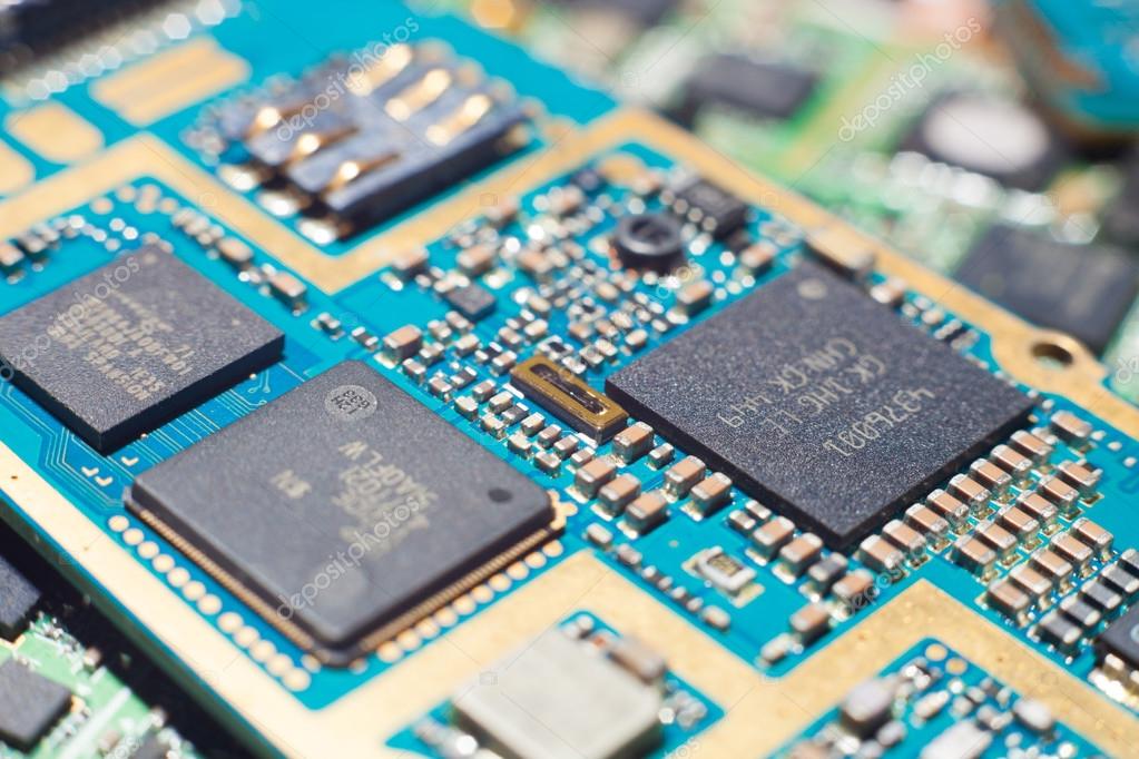 Mobile phones electronic boards Stock Photo by ©ivlitinsky.gmail.com ...