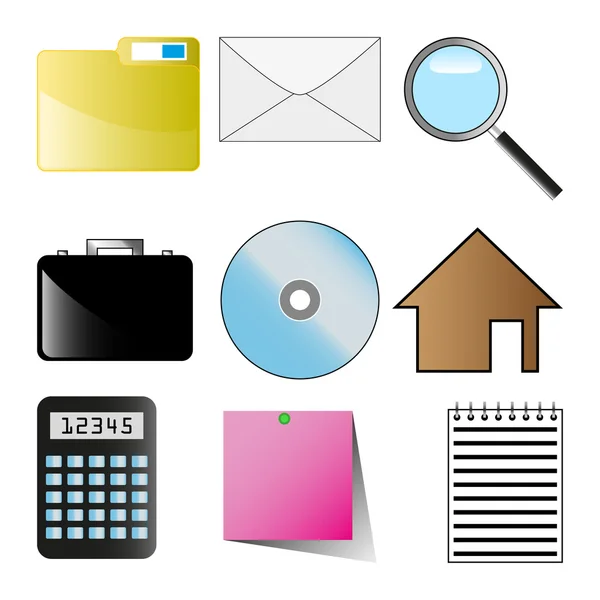 Office icon set Images - Search Images on Everypixel