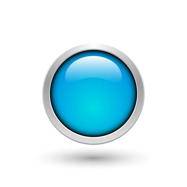 Round blue button Stock Vector Image by ©newartgraphics #82540676