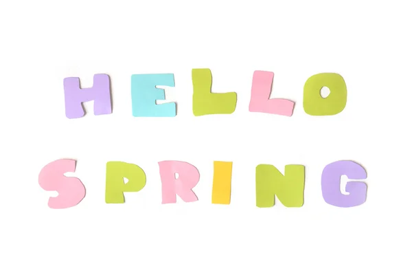 Hello spring font Stock Photos, Royalty Free Hello spring font Images ...