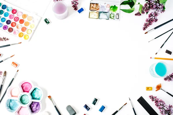 Craft supplies background Stock Photos, Royalty Free Craft supplies ...