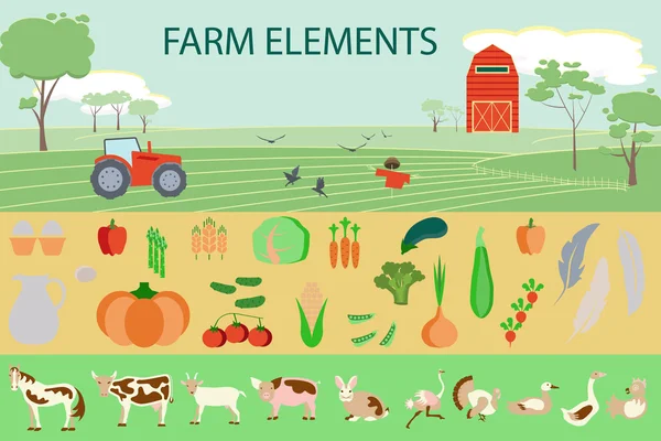 Farming infographic Vector Art Stock Images | Depositphotos