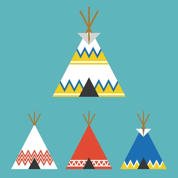 Tee pee Vector Art Stock Images | Depositphotos