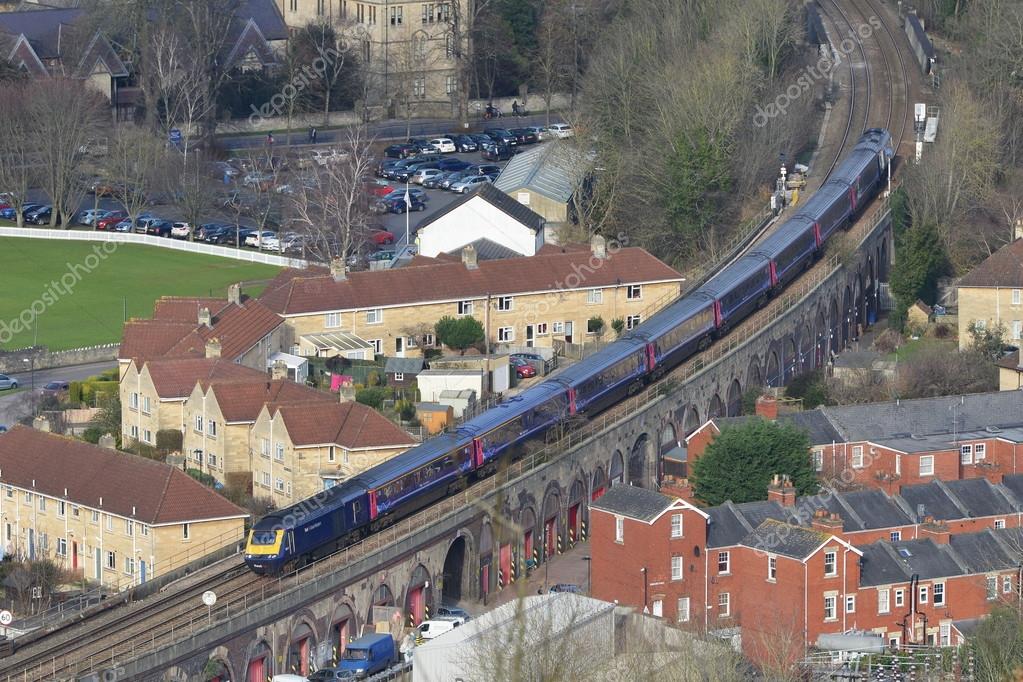 A Great Western Railway (GWR) train runs – Stock Editorial Photo ...