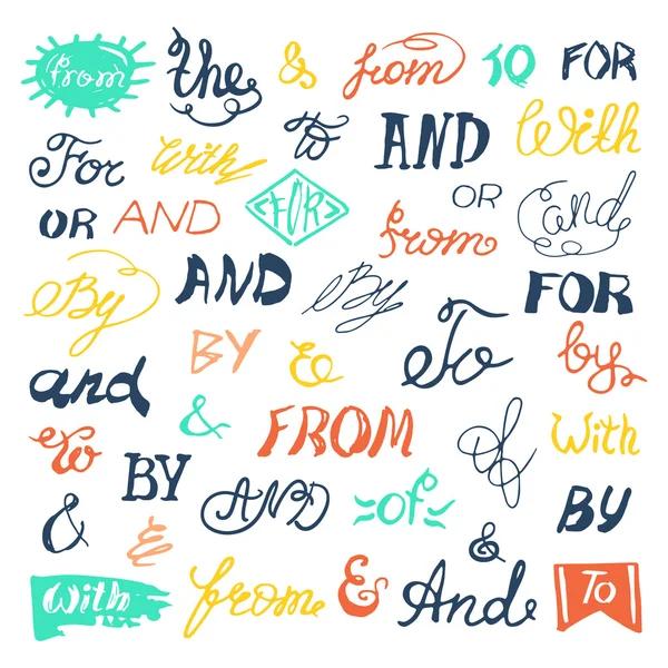 Catchwords and ampersands Stock Vector Image by ©ma_llina #110422274