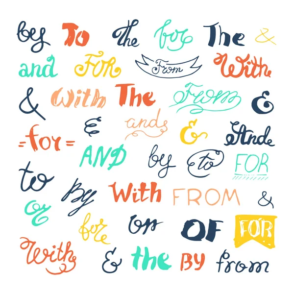 Catchwords and ampersands Stock Vector Image by ©ma_llina #110422274