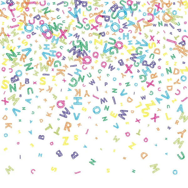 Floating letters Vector Images | Depositphotos