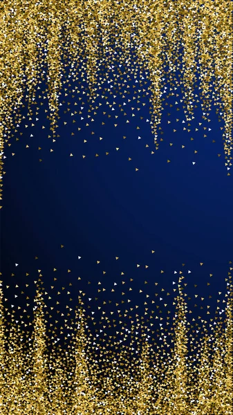 Blue And Gold Glitter Wallpaper