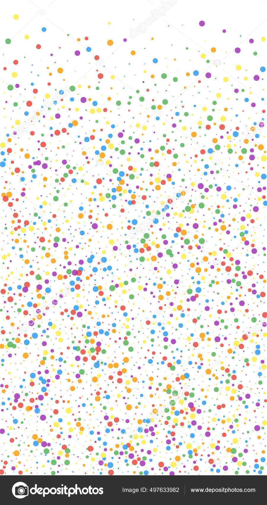 Festive Rare Confetti Celebration Stars Colorful Confetti White ...