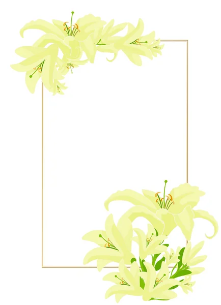 Easter Lily Frame