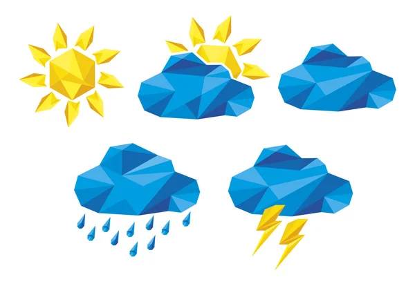 Polygon weather Vector Art Stock Images | Depositphotos