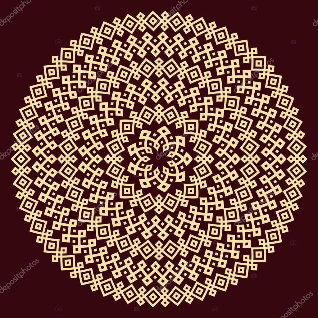 Round ornamental texture. Stock Vector Image by ©Marymo.art #121224216
