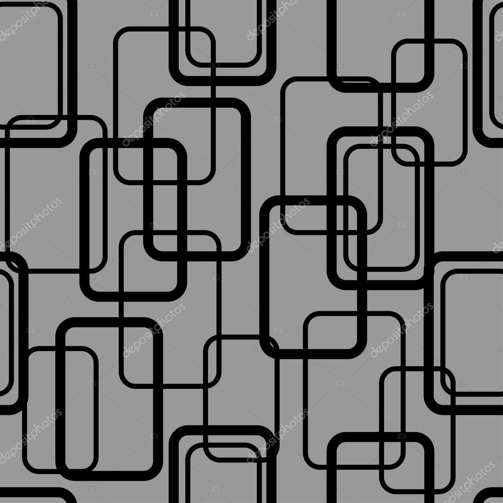 Seamless texture with rounded rectangle Stock Vector by ©vivanishchev ...