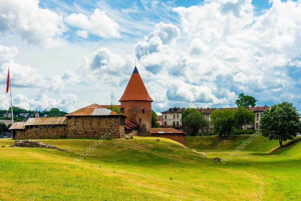 Historical gothic Kaunas Castle Stock Photo by ©krugli86@gmail.com ...