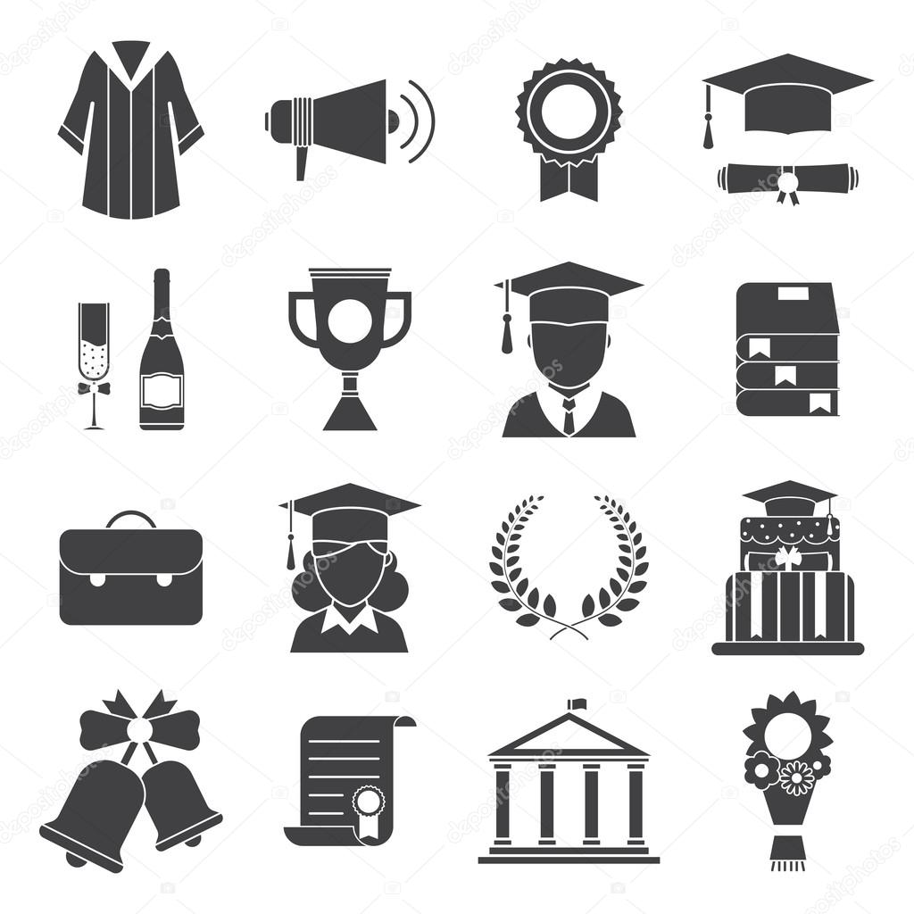 Graduation Icon Vector