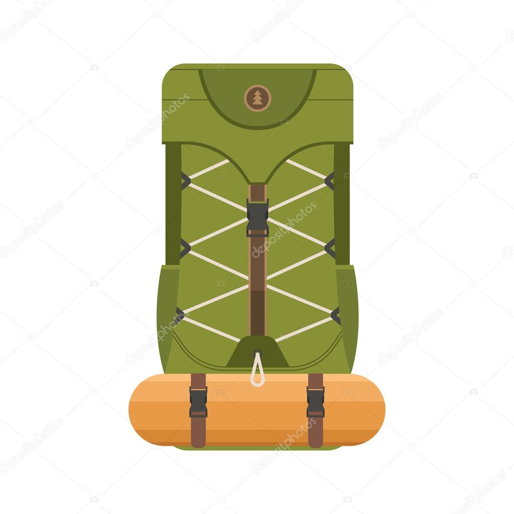 Hiking Backpack Vector