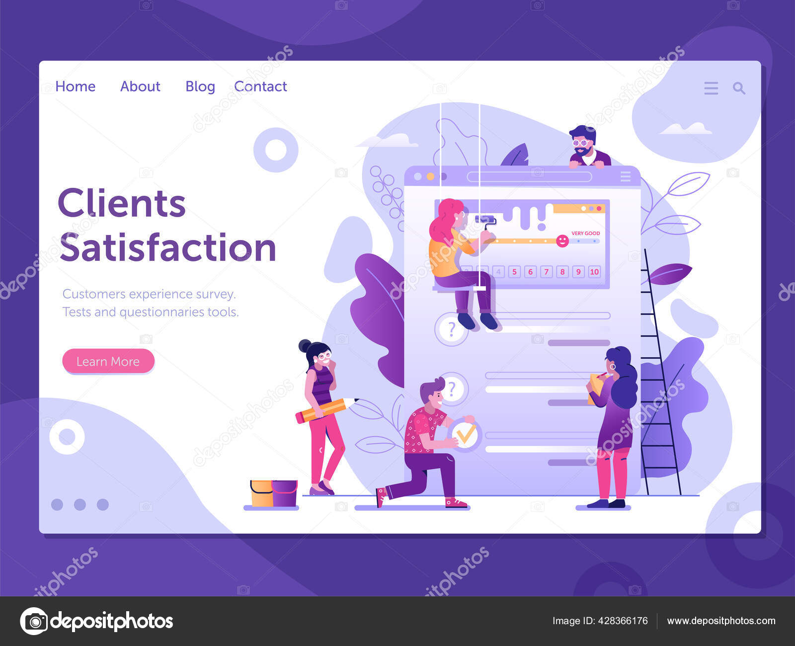 Customer Satisfaction Banners