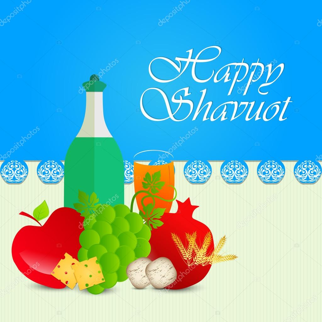 Happy Shavuot Background Stock Vector Image by ©awdsin.gmail.com #112167840