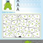 Coloring book. Color by letter Stock Vector Image by ©natasha-tpr ...