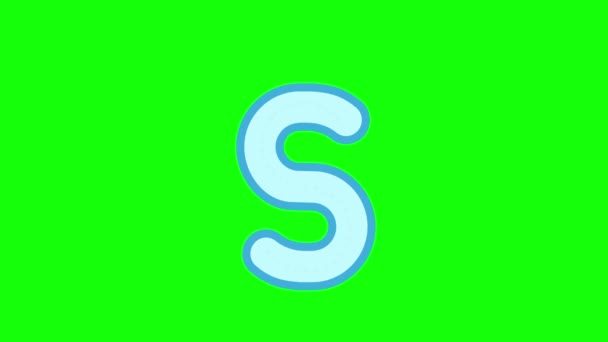 Animated Alphabet S