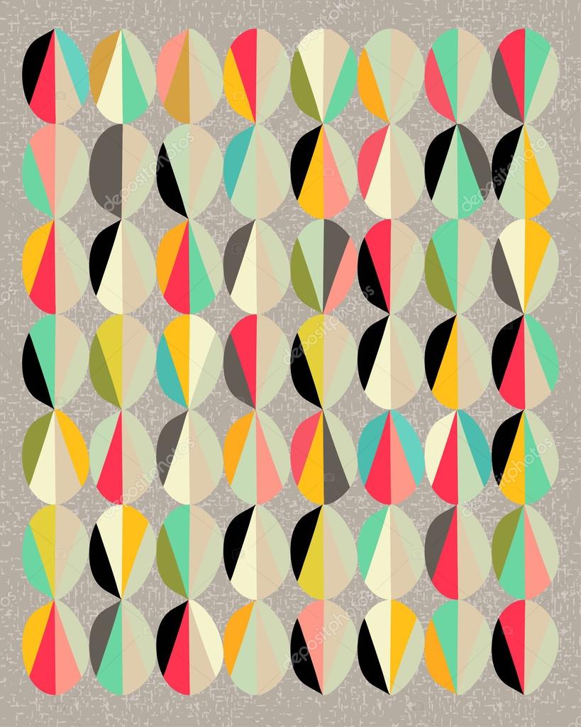 Bright background with circles . Hand drawing . Texture. Vector Stock ...