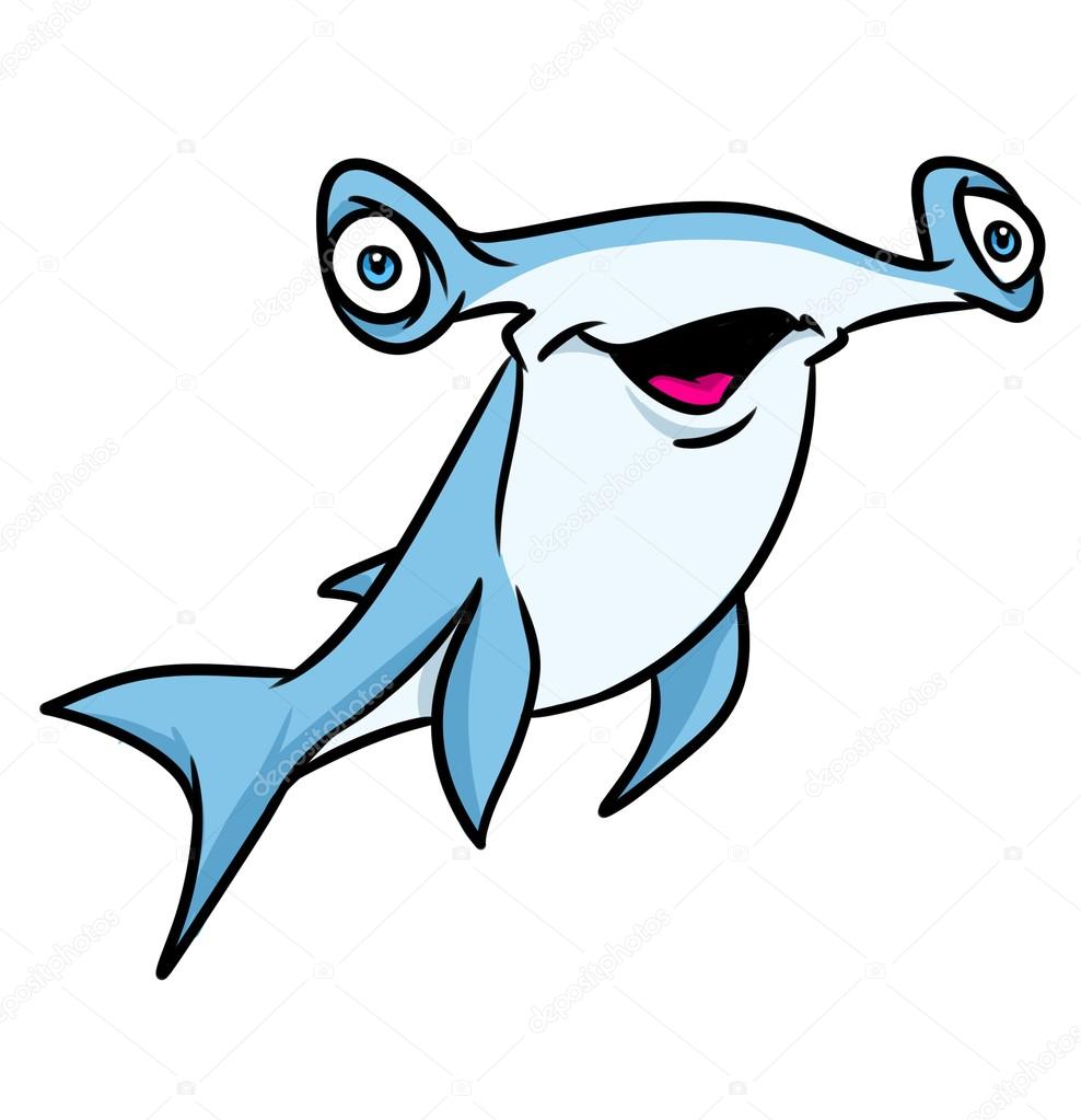 Hammerhead Shark Cartoon