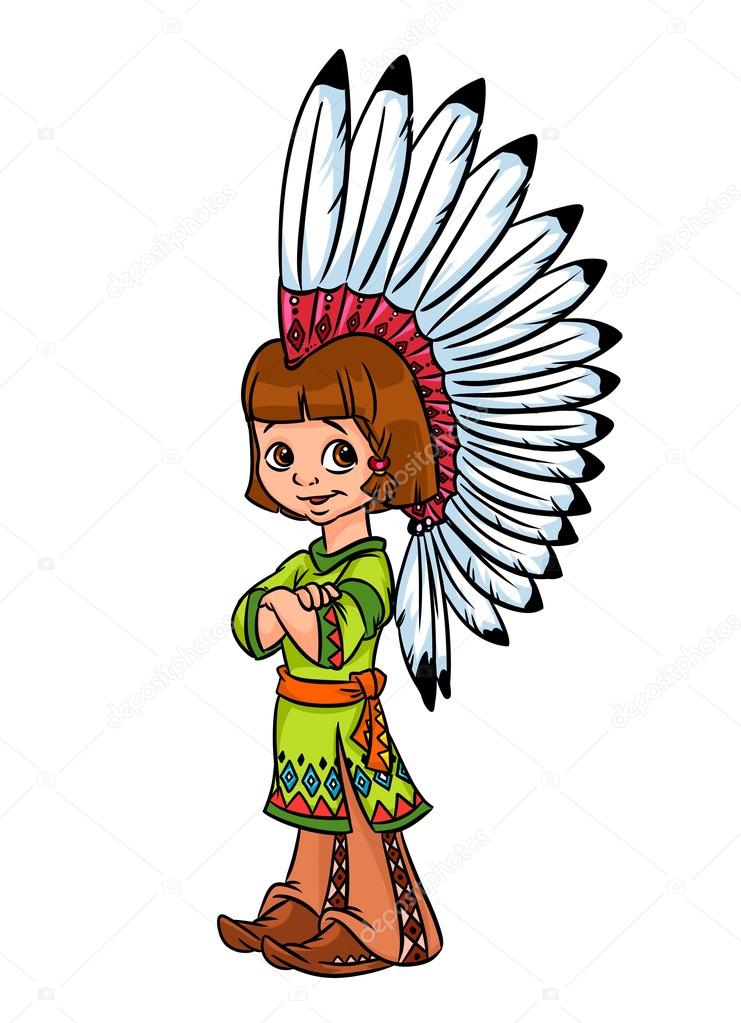 Cartoon Indian Chief