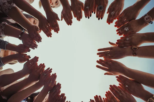 Hands form a circle — Stock Photo © Photo_life #116601230