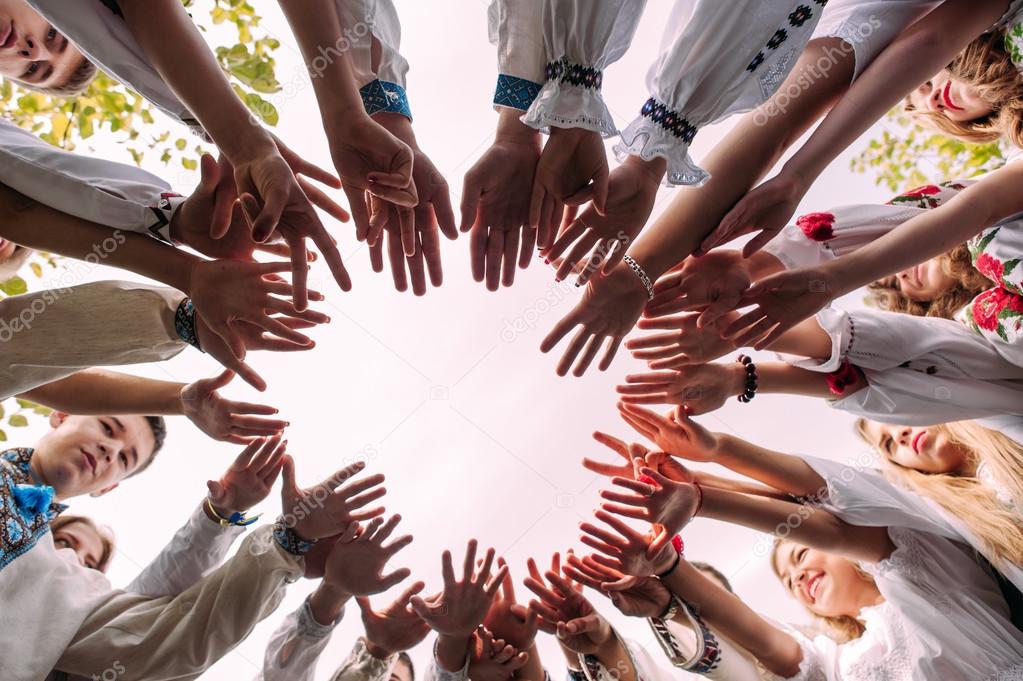 Hands forming a circle – Stock Editorial Photo © Photo_life #105712808