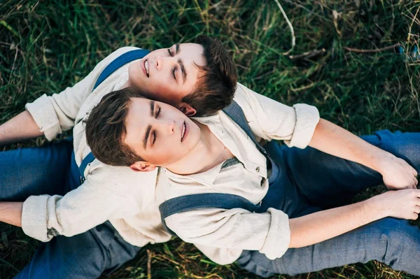 Two twin brothers Stock Photo by ©Photo_life 109234270