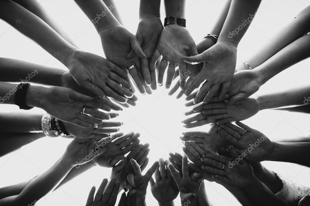 Hands form a circle — Stock Photo © Photo_life #116601230