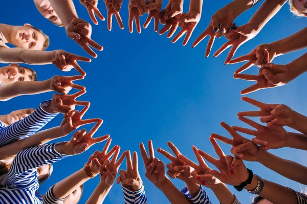 Hands form a circle — Stock Photo © Photo_life #116601230