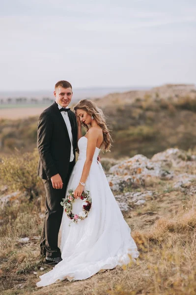 Attractive wedding couple — Stock Photo © Photo_life #109511812
