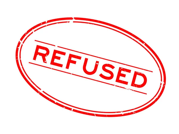 Red Color Seal Sticker Word Replaced White Background Stock Vector by ...