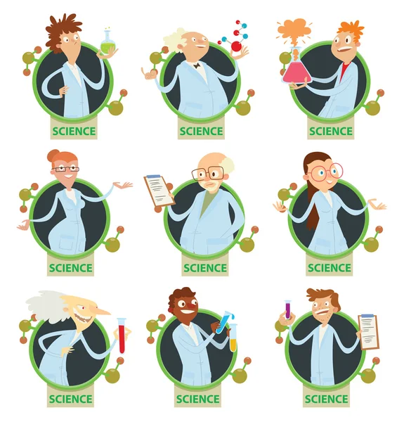 Scientists clip art Vector Art Stock Images | Depositphotos