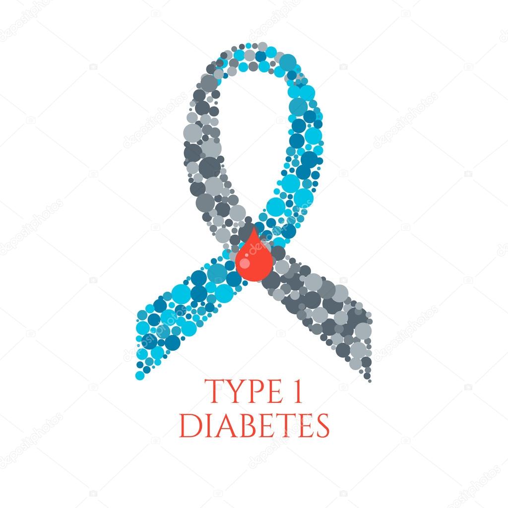 Fita De Simbolo De Diabetes